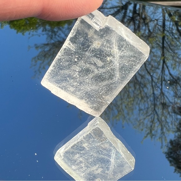 Accents | Rhombohedral Optical Calcite Specimen | Poshmark